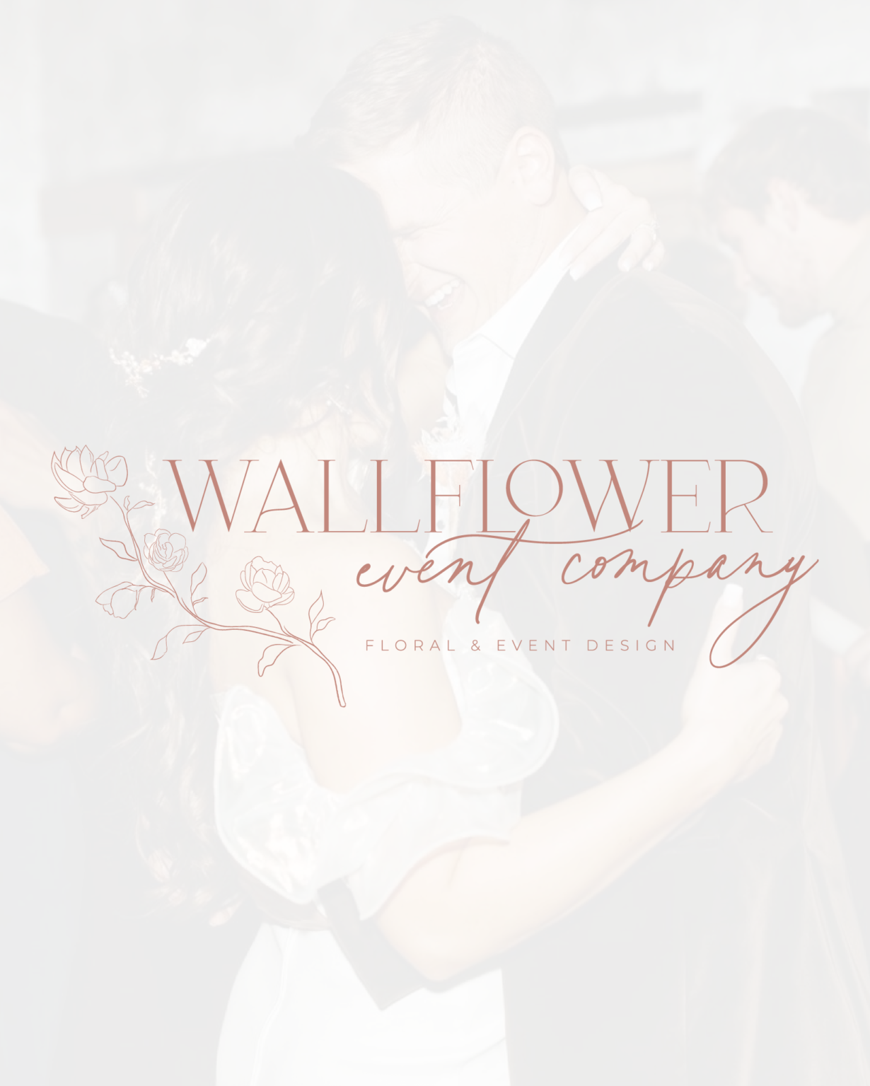 Brand and Showit Design for Bespoke Event Designers Wallflower Event ...