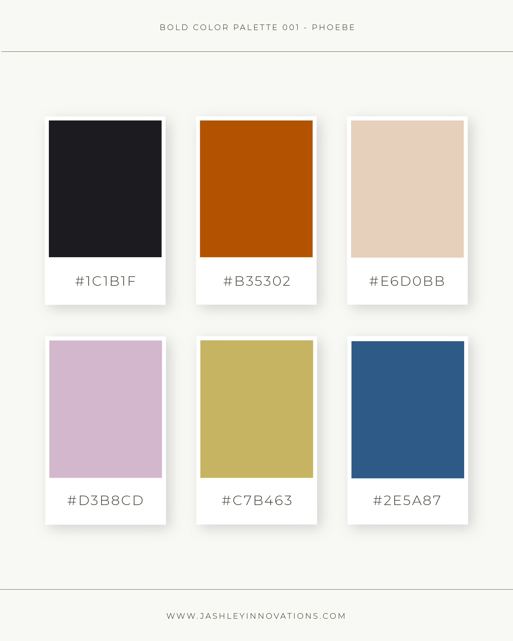 3 BOLD Color Palettes You Can Use Today - J. Ashley Innovations