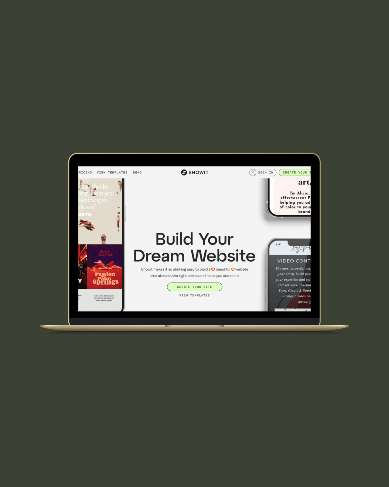 The Power of Profession Showit Website Design