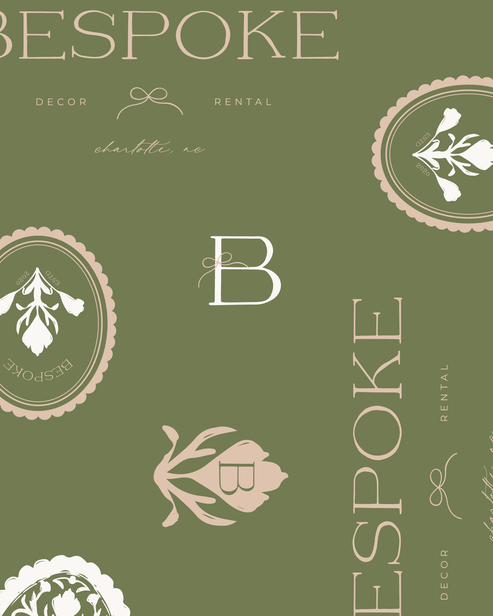 Brand Design in a Day for Wedding Rental Company, Bespoke - J. Ashley ...